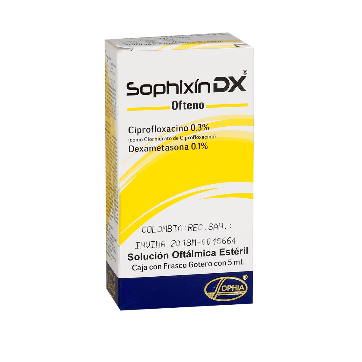 SOPHIXIN DX OFTENO SOLUCION OFTALMICA
